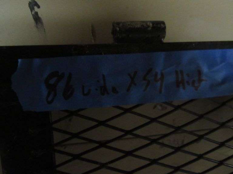 EXPANDED STEEL TRAILER RAMP 86"X54"LONG - McPherson Auction & Realty