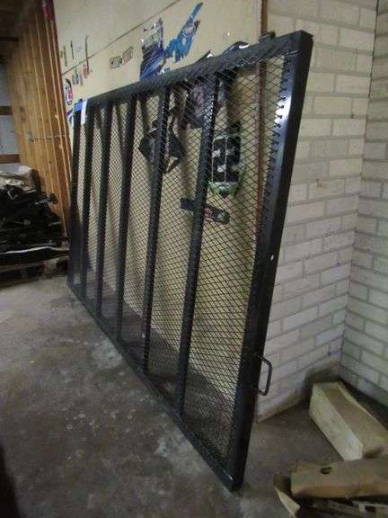 EXPANDED STEEL TRAILER RAMP 86"X54"LONG - McPherson Auction & Realty