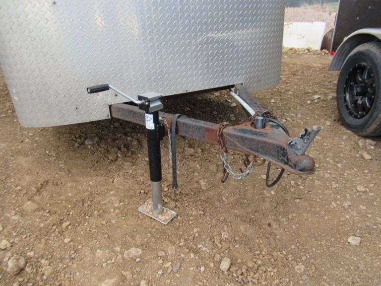 2004 FOREST RIVER 6'X12' CARGO TRAILER SINGLE AXEL W/ REAR RAMP DOOR ...