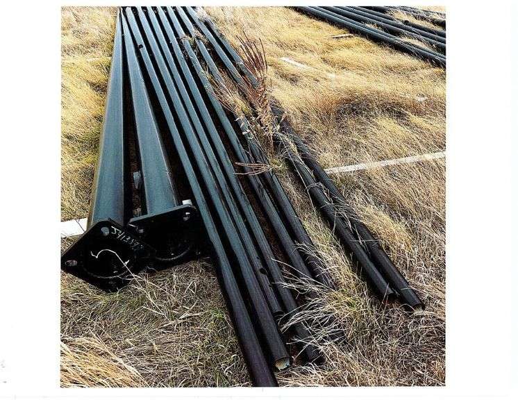 40’ Jackson Blvd Street Light Poles - APPEAR TO BE BRAND NEW - STEEL ...