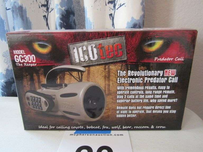 ICOTEC MODEL: GC300 GAME CALL - McPherson Auction & Realty
