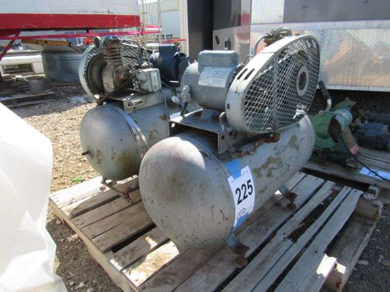 TWO JOHNSON SYSTEM AIR CONDITIONER CONTROL AIR COMPRESSORS CONDITION ...