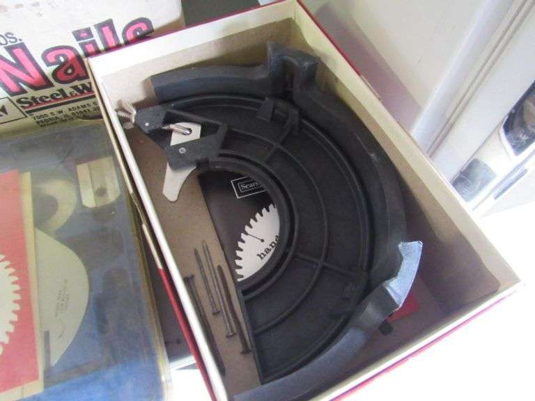 CRAFTSMAN 8" DADO BLADE SET & CRAFTSMAN MOLDING HEAD SETUP FOR RADIAL ...