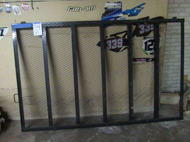 EXPANDED STEEL TRAILER RAMP 86"X54"LONG - McPherson Auction & Realty