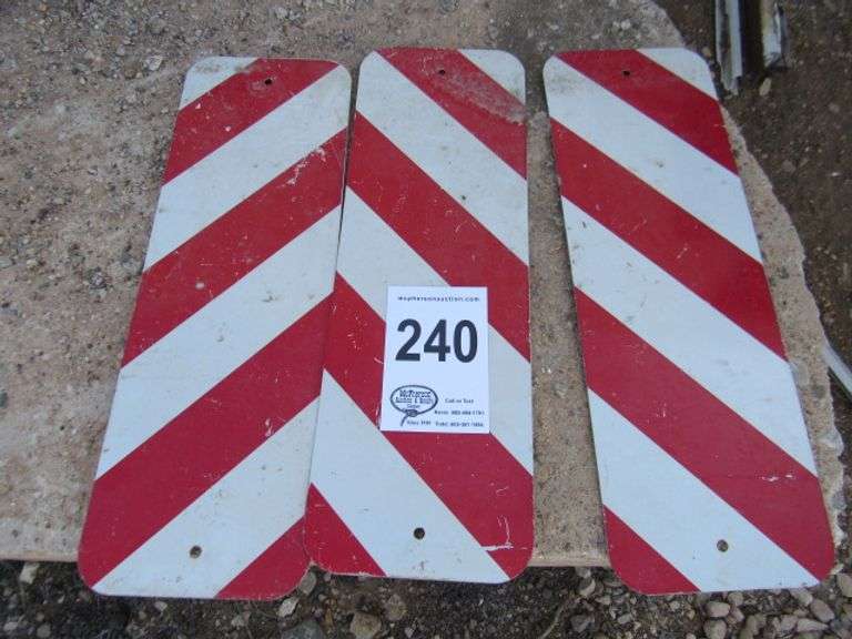 THREE BRIDGE REFLECTORS - McPherson Auction & Realty