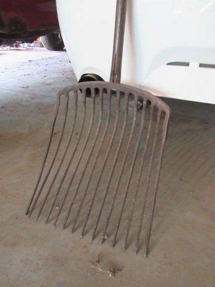 14 TINE CORN FORK WITH STEEL HANDLE - McPherson Auction & Realty