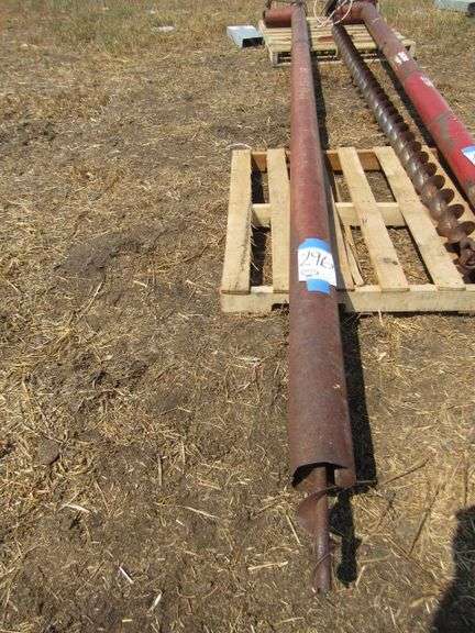 MID STATES AUGER GRAIN BIN CLEAN OUT NO MOTOR - McPherson Auction & Realty