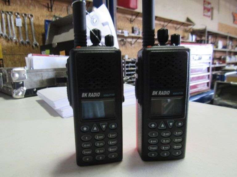 BK RADIO KNG SERIES MODEL P150 HAND HELD RADIO - FOREST SERVICE ...