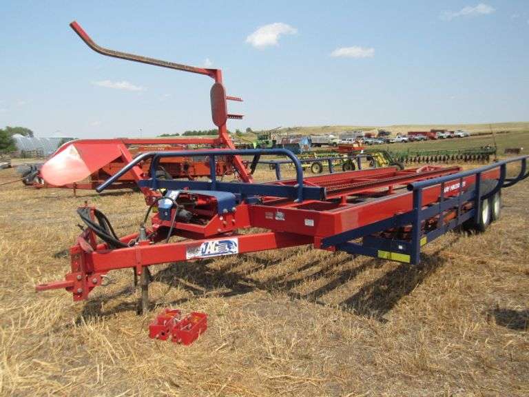 MORRIS 8881 HAY HIKER ROUND BALE MOVER - 8 BALE MOVER W/COUNTER WEIGHTS ...