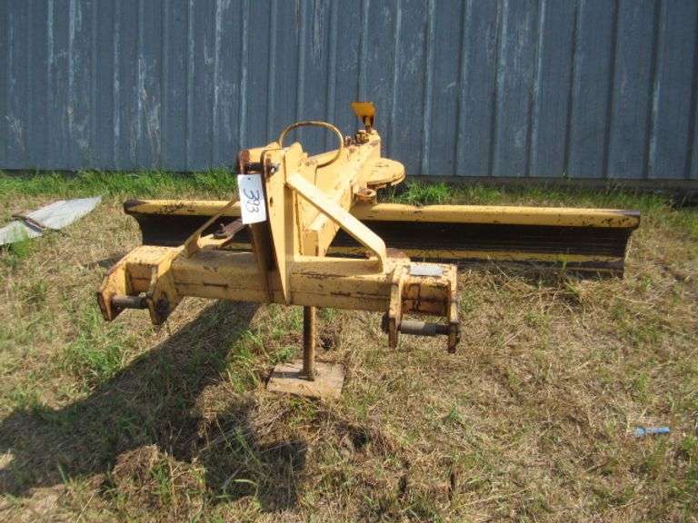 10' HEAVY DUTY 3 POINT BLADE - ANGLE AND TILT - THIS IS A HEAVY HEAVY ...