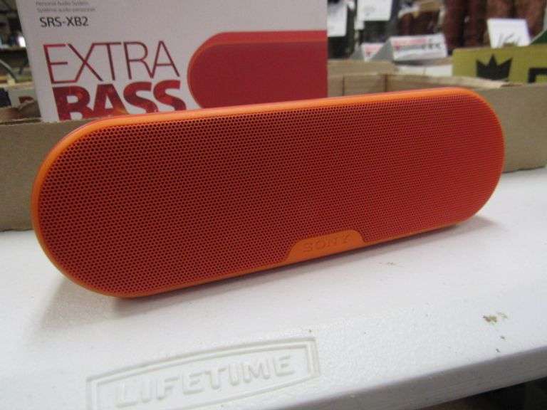 SONY SRS-XB2 EXTRA BASS BLUETOOTH SPEAKER - McPherson Auction & Realty
