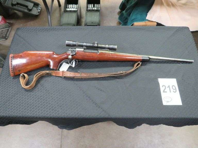UNKNOWN GUN AND BUEHLER SCOPE - McPherson Auction & Realty