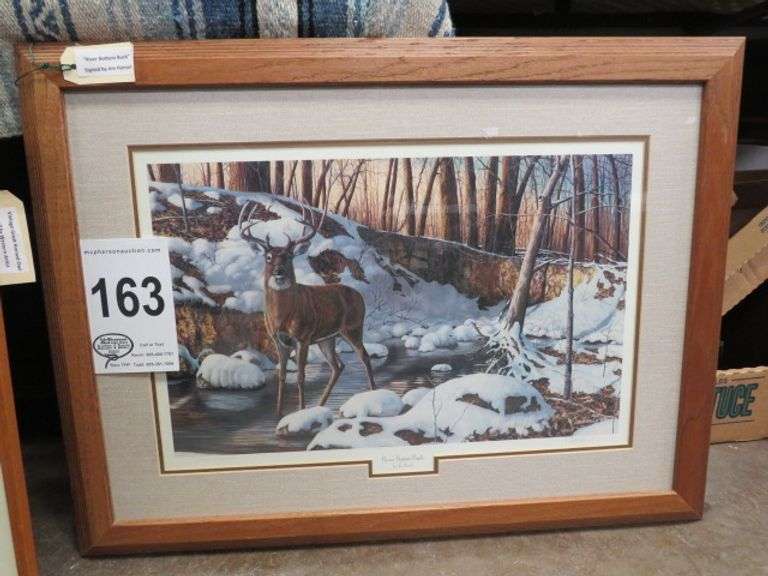 RIVER BOTTOM BUCK BY JIM HANSEL - McPherson Auction & Realty