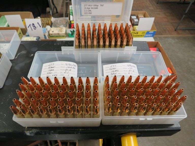 149 ROUNDS OF 277 WLV - McPherson Auction & Realty