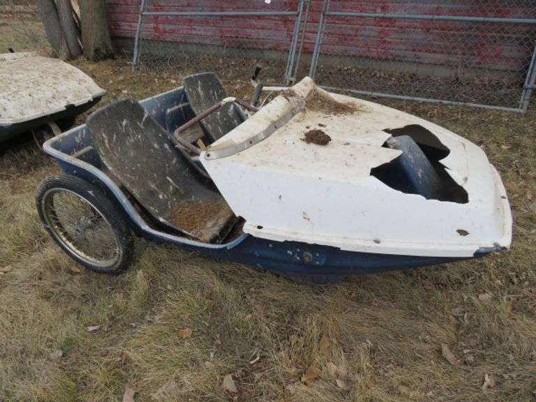 2 -2 SEATER 3 WHEEL PEDAL CARTS NEED REPAIR - McPherson Auction & Realty