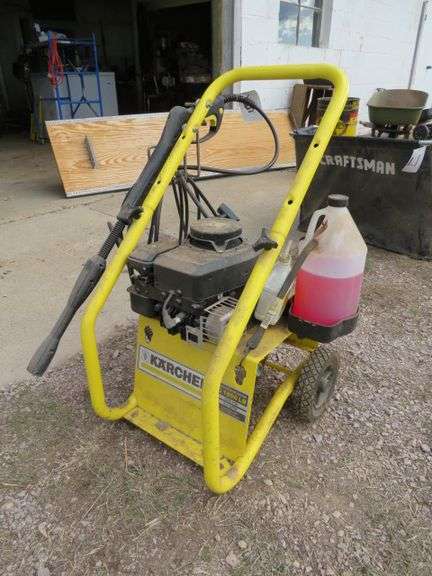 KARCHER 1800 PSI GAS POWERED PRESSURE WASHER 3.75 ENGINE - McPherson ...