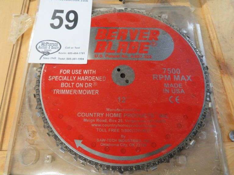 12 " BEAVER BLADE LOOKS TO BE NEW AND IS TO BE USED WITH DR TRIMMER ...
