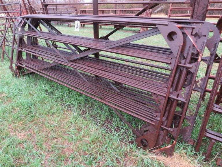 HOMEMADE SUCKER ROD GATES 9' LONG 5 BAR SO MUCH A PIECE TIMES 15 ...