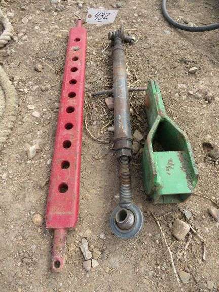 TRACTOR DRAW BAR, TOP LINK AND HITCH - McPherson Auction & Realty