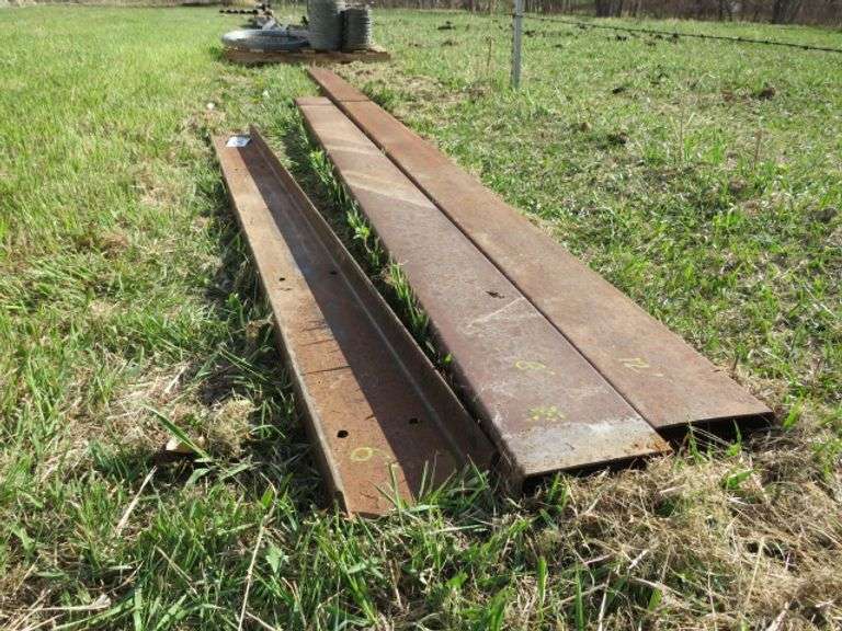 6' STEEL CHANNEL, 8' AND 12' STEEL TUBE - SOUTH YARD - SELLING AS A ...