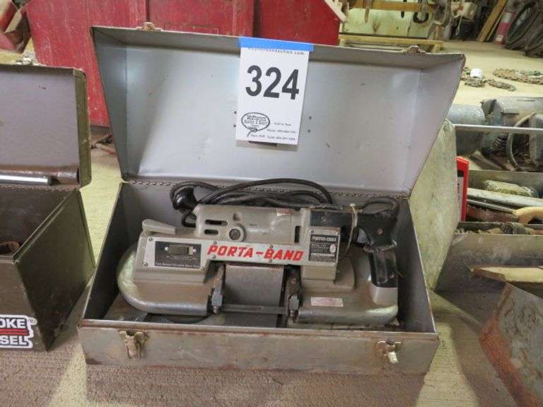PORTA BAND MOD. 725 CHORDED PORT. BAND SAW - McPherson Auction & Realty
