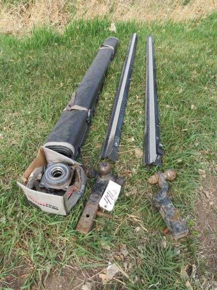 SHORT BOX CHEVY PU BOX COVER AND RAILS, 1- SINGLE 2 5/16" HITCH HEAD ...