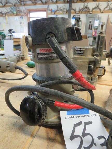 PORTER CABLE MOD. 6902 W/SECOND ROUTER BASE MOD. 6931 TYPE 2 ...