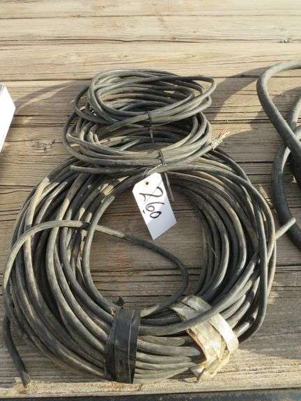3 ROLLS OF TRAILER CABLE - McPherson Auction & Realty