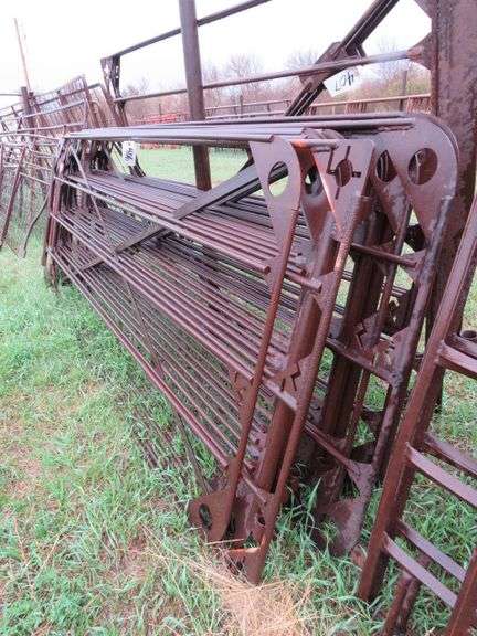 HOMEMADE SUCKER ROD GATES 9' LONG 5 BAR SO MUCH A PIECE TIMES 15 ...