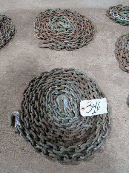 20' LOG CHAINS 2 HOOKS ON EACH SO MUCH A PC. TIMES 2 - McPherson ...