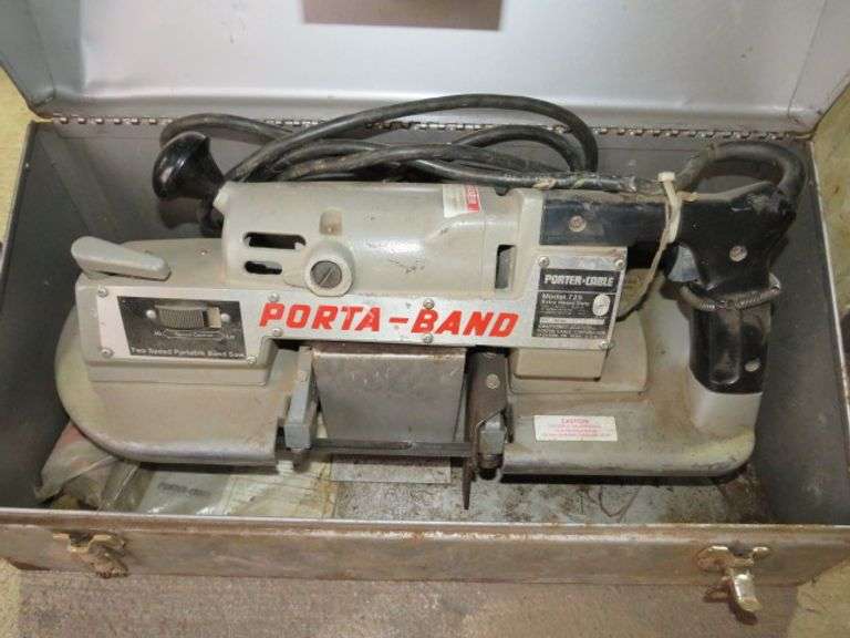 PORTA BAND MOD. 725 CHORDED PORT. BAND SAW - McPherson Auction & Realty
