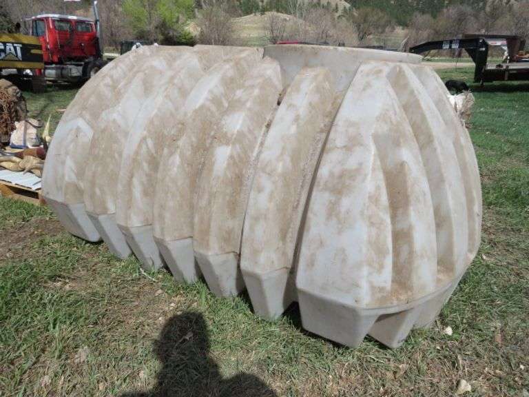 500 GAL. BURIED SEPTIC POLLY TANK - McPherson Auction & Realty