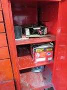 MBC 25"X45 "ROLLING BASE TOOL CABINET AND MISC. CONTENTS - McPherson Auction & Realty