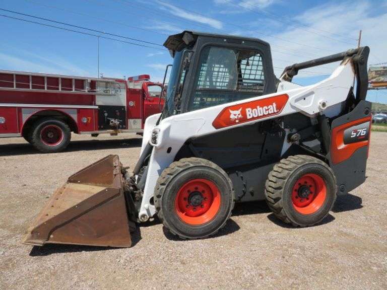 2020 BOBCAT S76 R-SERIES SKID LOADER - BOBTACH - HEATER -SINGLE SPEED ...