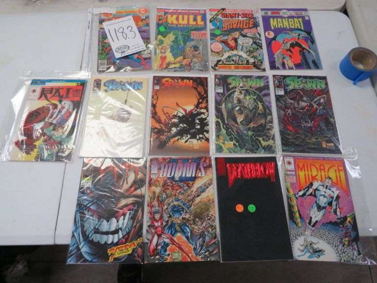 13 ASSORTED COMICS - McPherson Auction & Realty