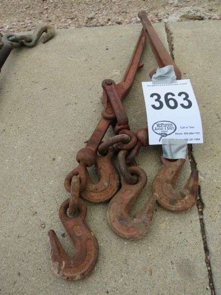 2 - BREAK OVER CHAIN BOOMERS - McPherson Auction & Realty