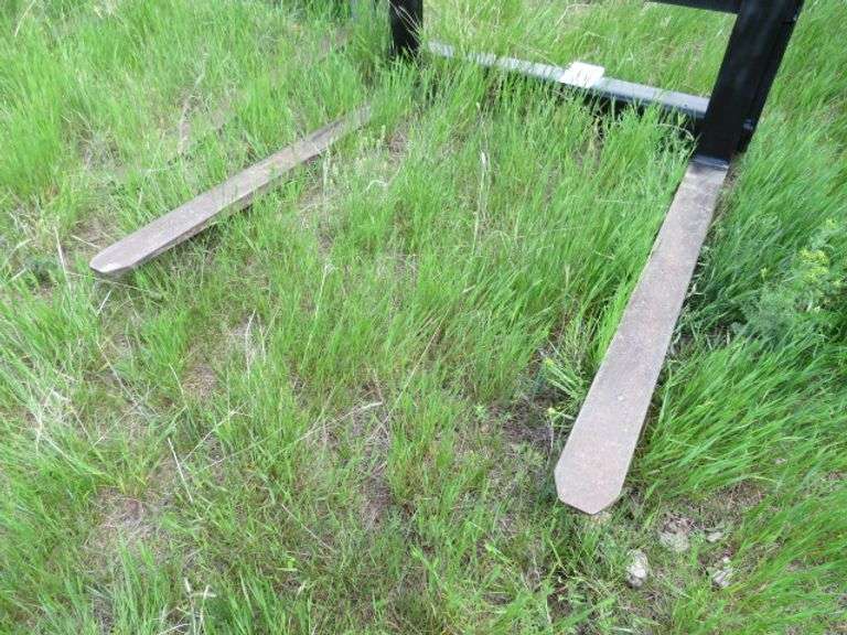 SET OF AMERICAN MADE 48" SKID LOADER FORKS HEAVY CARRIAGE - McPherson ...