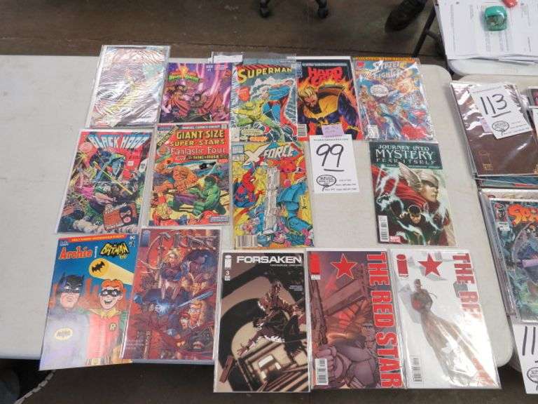 14 ASSORTED COMICS - McPherson Auction & Realty