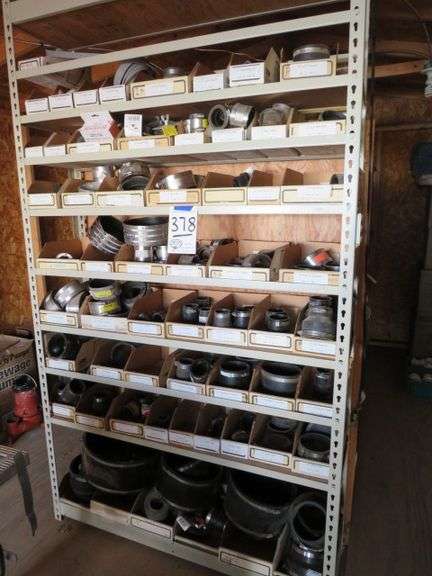 2 INCH, 3 INCH, 4 INCH AND LARGER PVC CONNECTORS - METAL SHELVING RACK ...