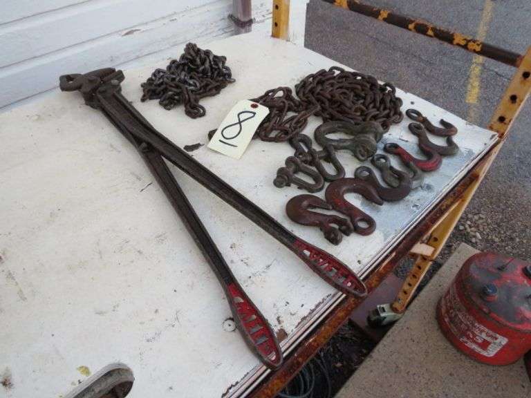 ASSORTED SHORT CHAIN AND CHAIN HOOKS, 711 CHAIN PLYER - McPherson ...