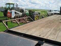SET OF 6 FLATBED STAKE POCKET HAY RACKS ALL TO GO ONE MONEY - McPherson ...
