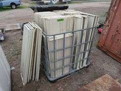 4 PALLETS OF LOZIER STORE SHELVING AND MISC. CARD RACKS ALL TO GO ONE ...