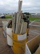 4 PALLETS OF LOZIER STORE SHELVING AND MISC. CARD RACKS ALL TO GO ONE ...