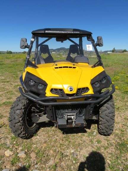 2011 CAN AM COMMANDER W/ ROTAX 1000 ENGINE 6,967 ACTUAL MILES, TILT BOX ...