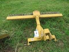 BEHLEN 3 POINT ROCK/RUBLE/BRANCH RAKE - 6' - ANGLE NO TILT - LIKE NEW ...