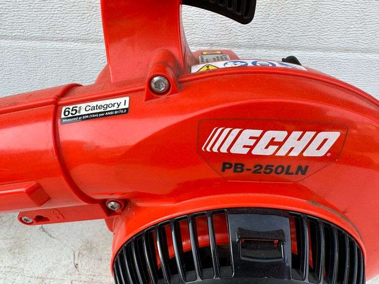 Echo PB 250LN Gas Leaf Blower Meagher Auctioneers Echo PB 250LN Gas Leaf Blower Meagher Auctioneers