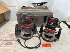 Craftsman Routers & Router Table - Meagher Auctioneers