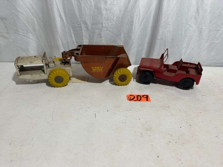 Structo Rocker, Jeep - Meagher Auctioneers