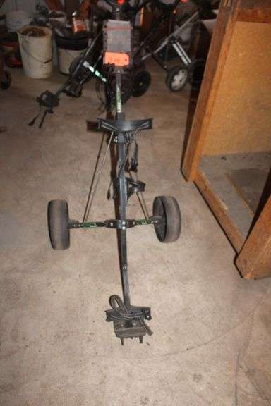 Intech Lite Rider Golf Club Pull Cart - Meagher Auctioneers