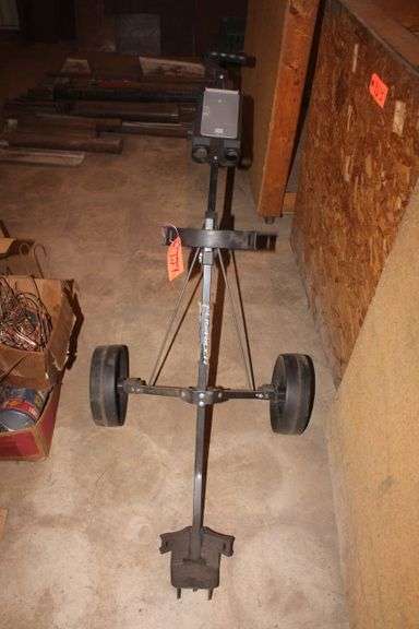 Intech Lite Rider Golf Club Pull Cart - Meagher Auctioneers